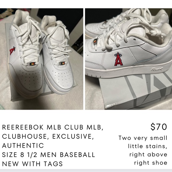Reebok | Shoes | Reebok Men Authentic Mlb Clubhouse Exclusive Shoes ...